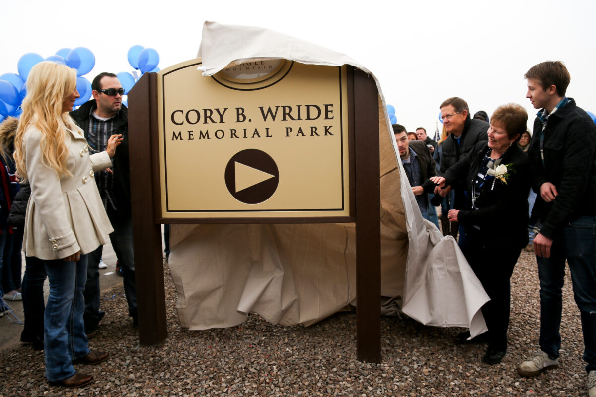 Park in Eagle Mountain renamed in Sgt. Cory Wride’s honor | News ...